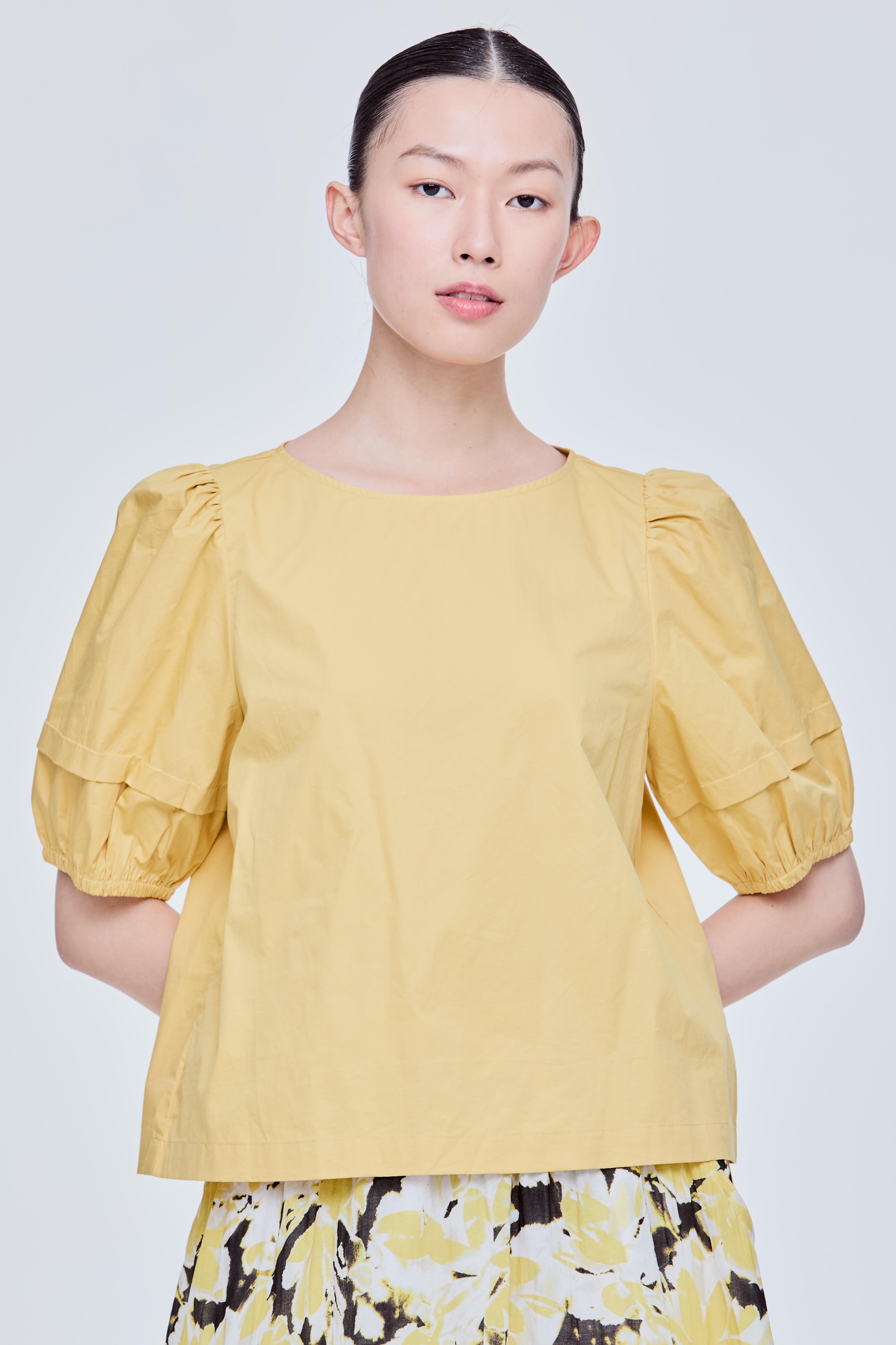 Panelled Two-Piece Sleeve Top – iORA