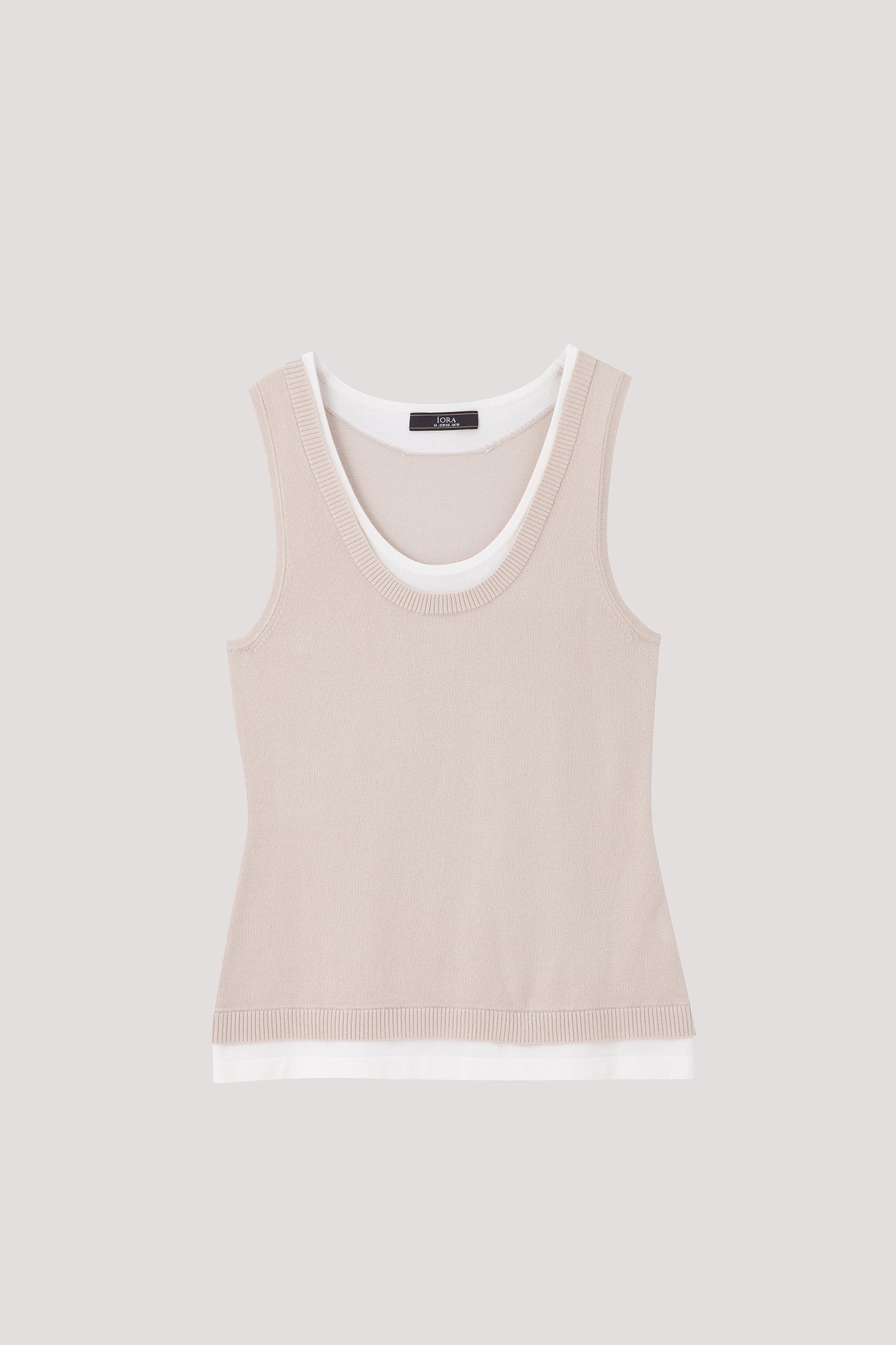 Scoop Neck Sleeveless Knit Top – iORA