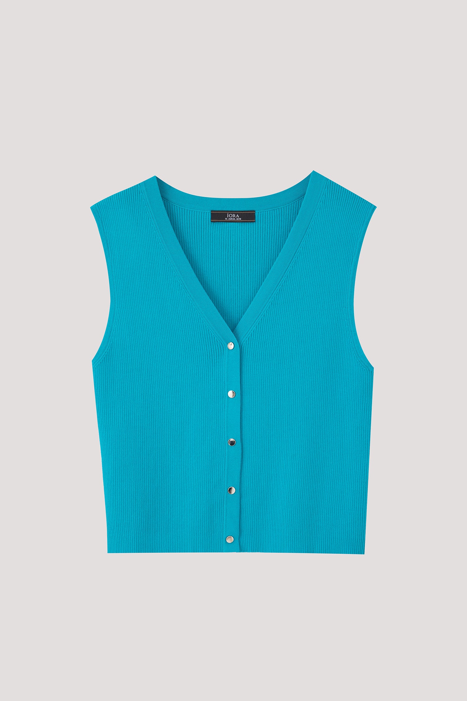 Button-Front Knit Vest – iORA