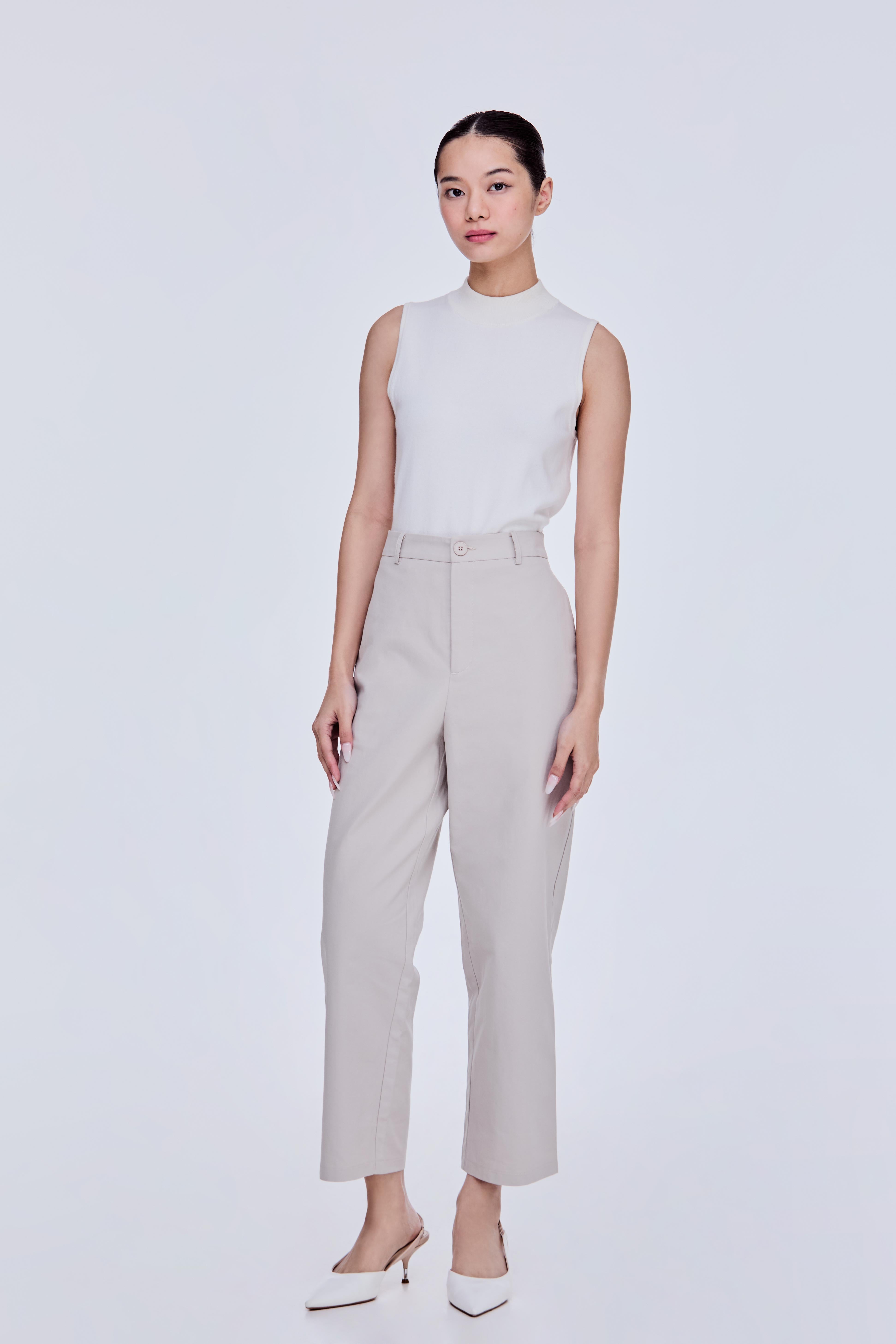 Basic Straight Leg Trousers – iORA