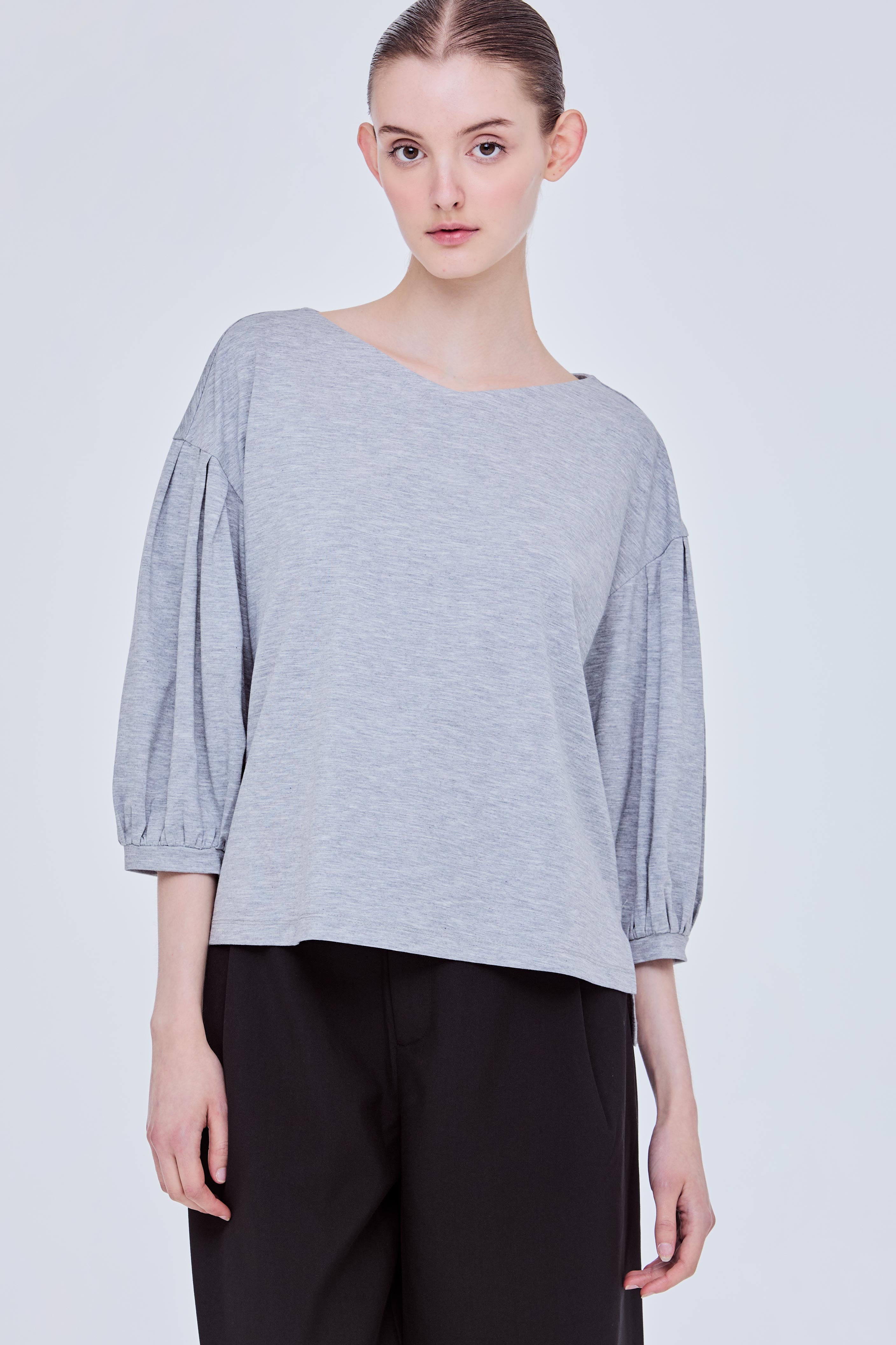 Puffed Sleeves Top – iORA
