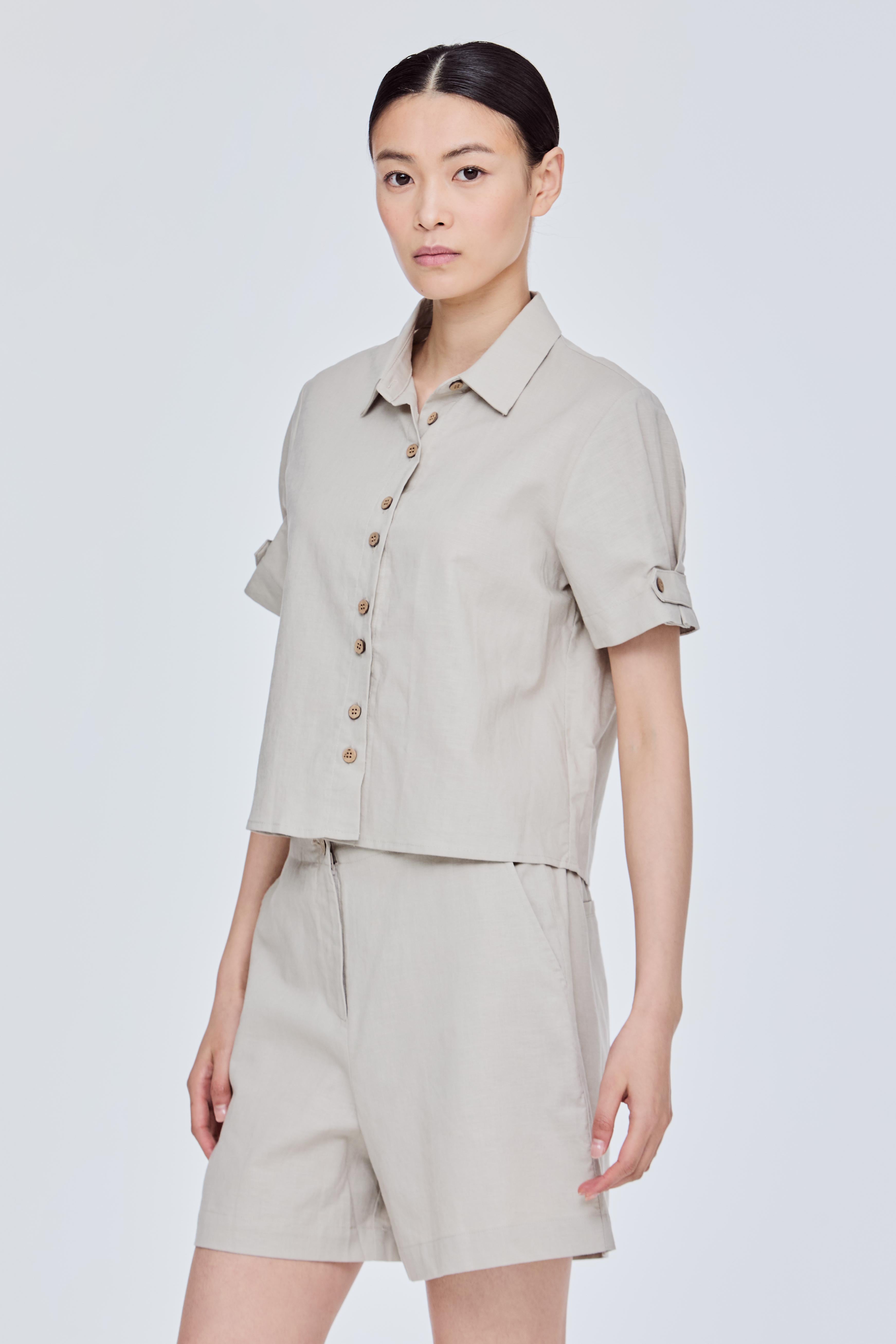 Double Button Down Blouse – iORA