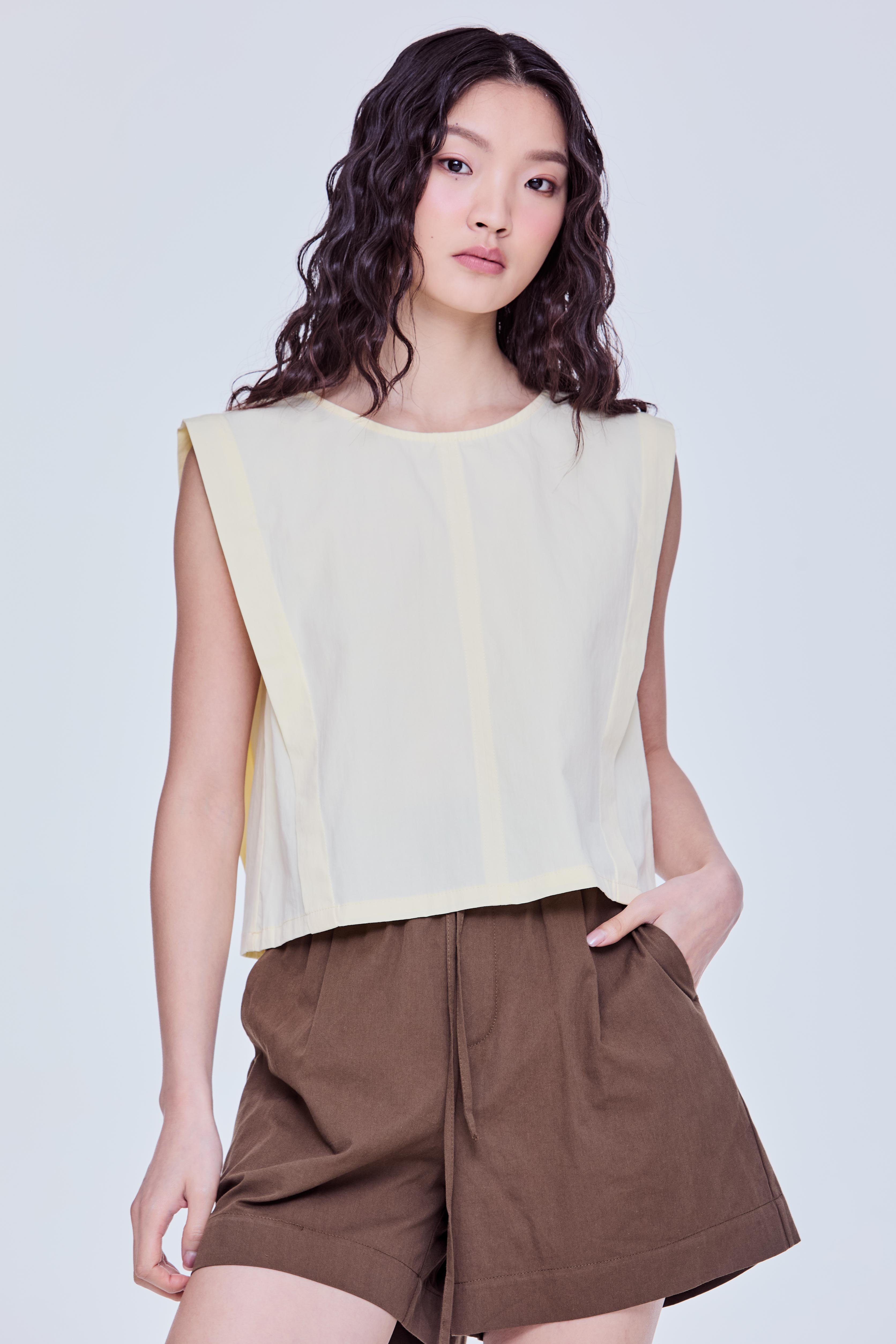 Sleeveless Panelled Top – iORA