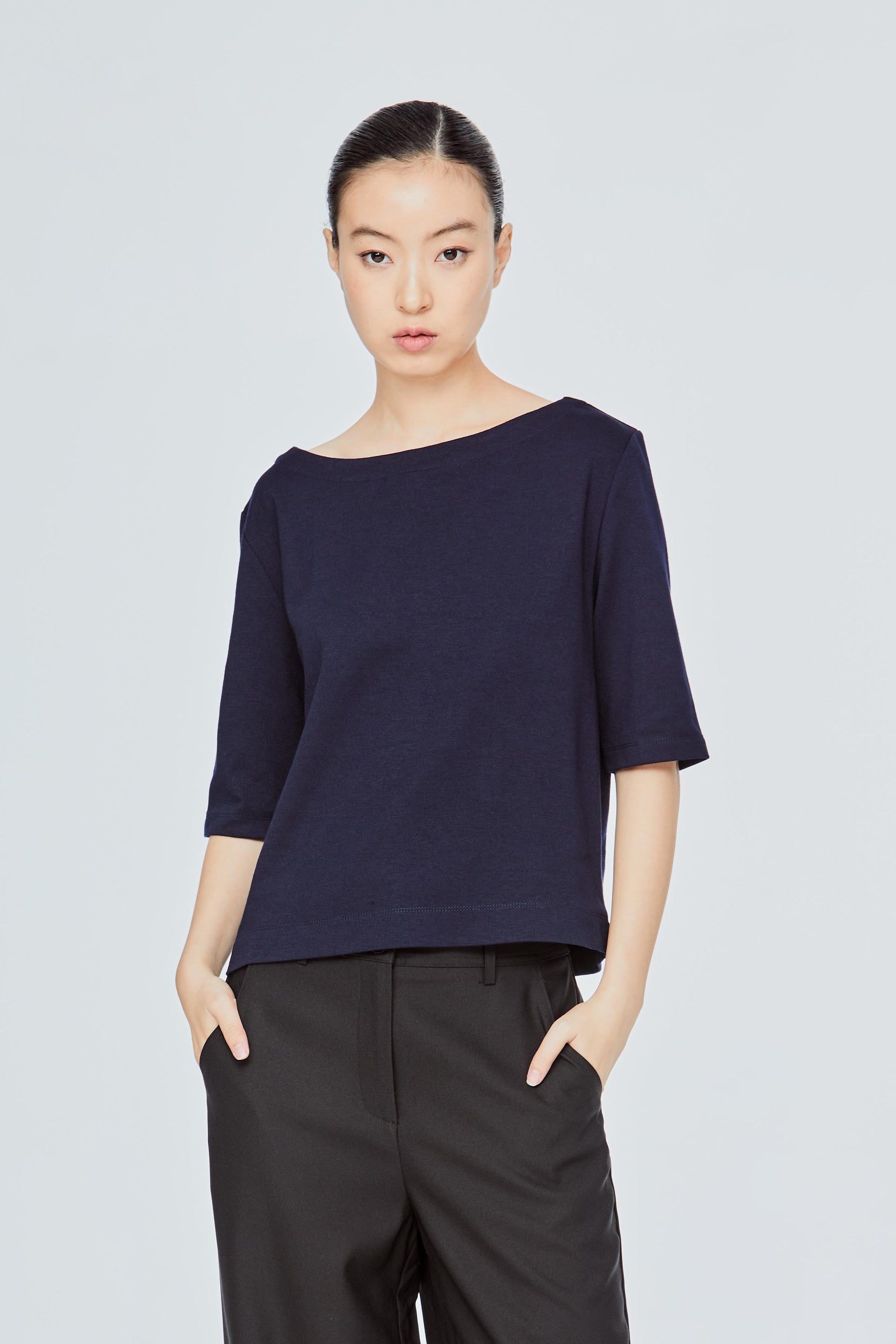 Boxy Jersey Top – iORA
