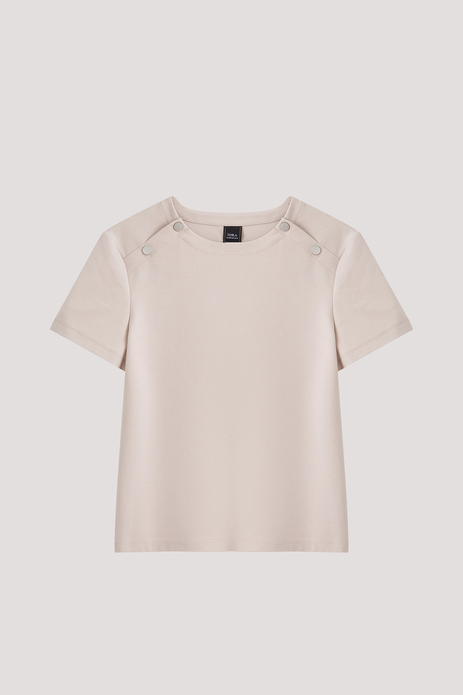 Buttoned Jersey Blouse – iORA