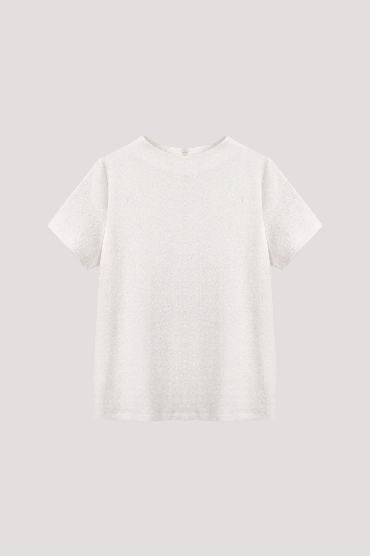 Wide Mock Neck Tee – iORA