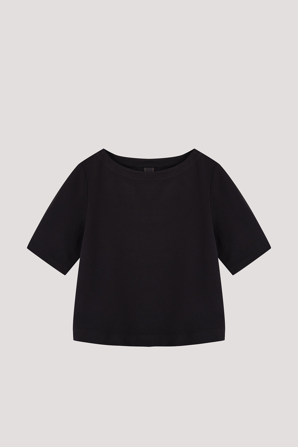 Fine Textured Half Sleeve Top – iORA
