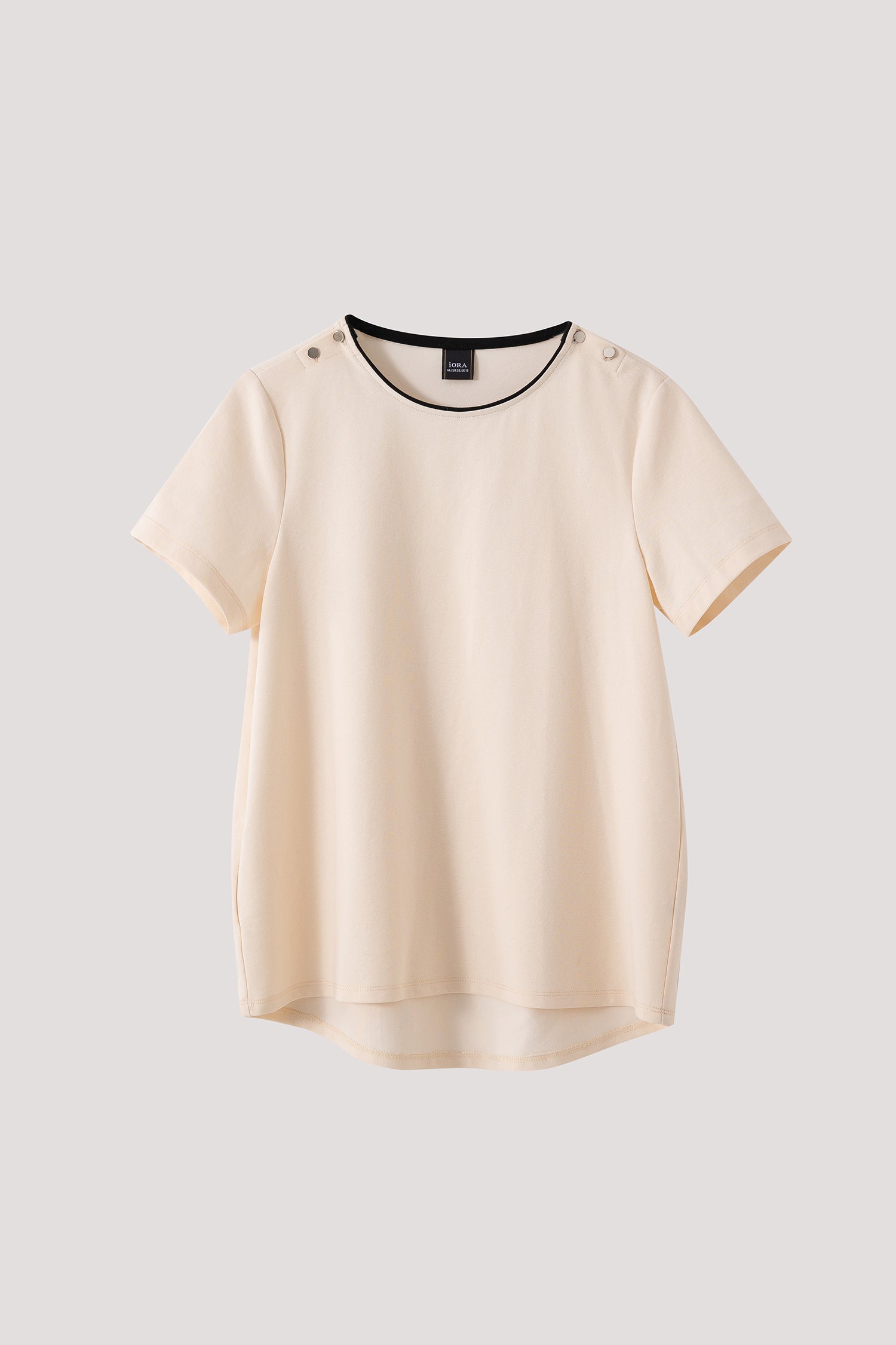 Button Shoulder Tee – iORA