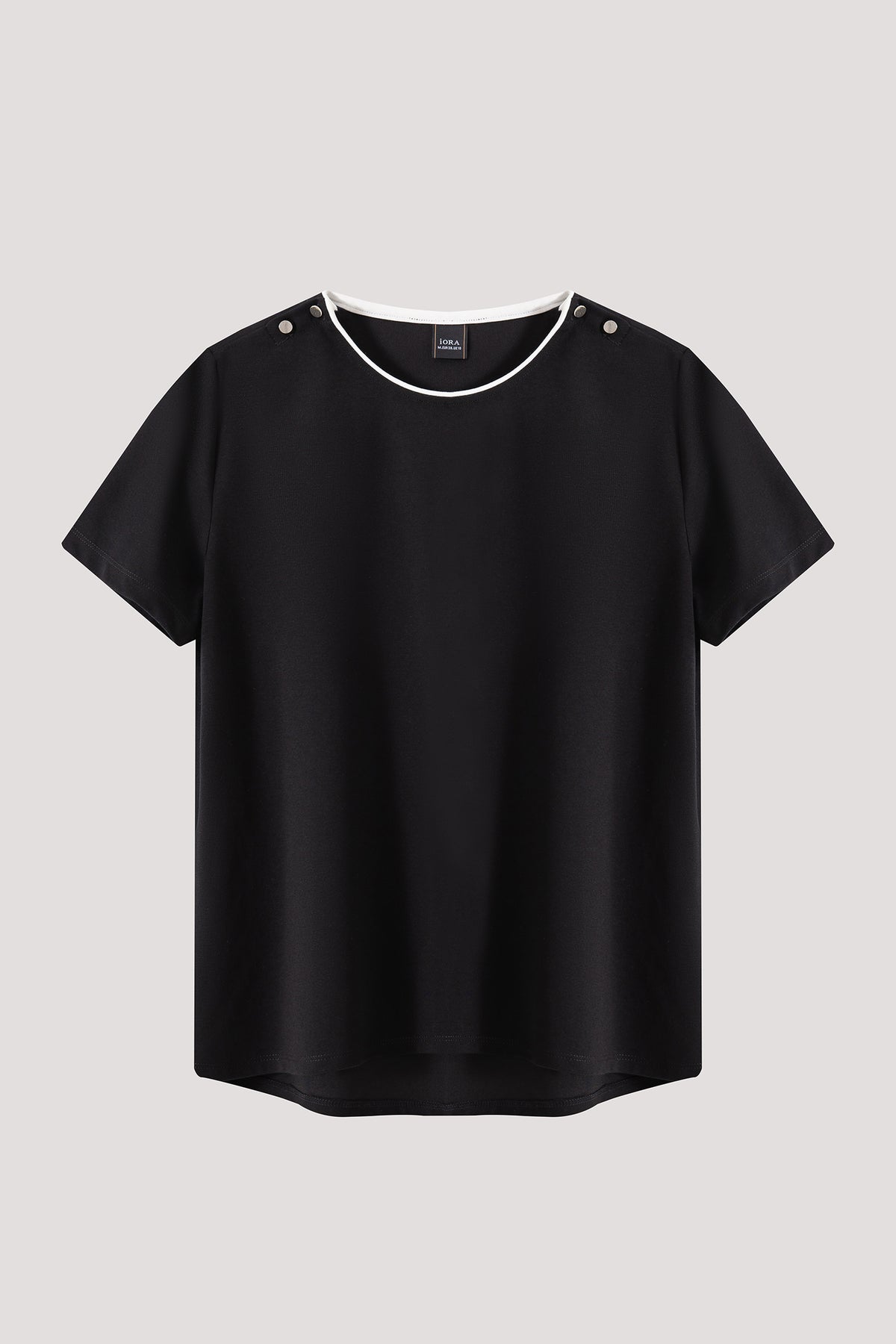 Button Shoulder Tee – iORA