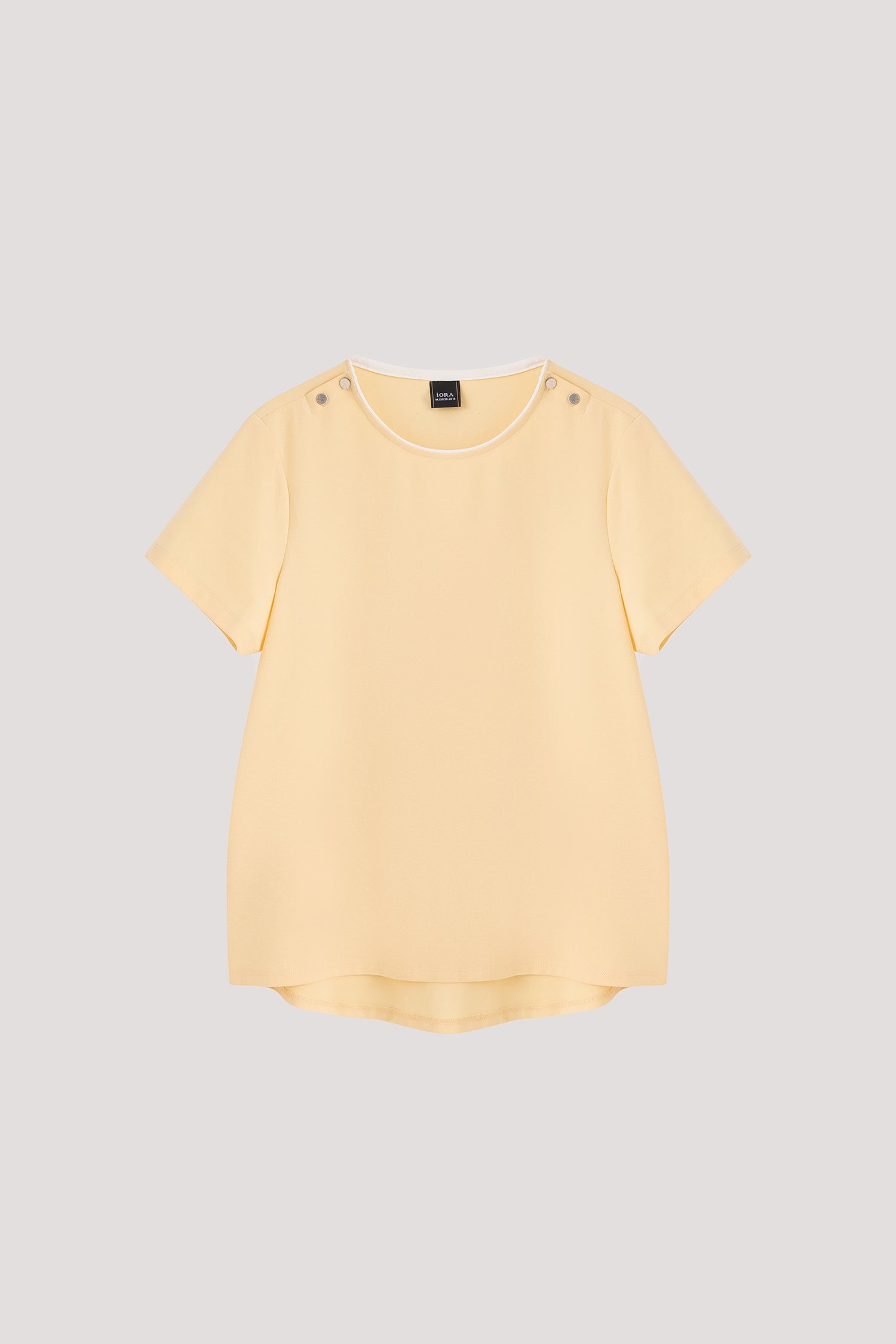 Button Shoulder Tee – iORA
