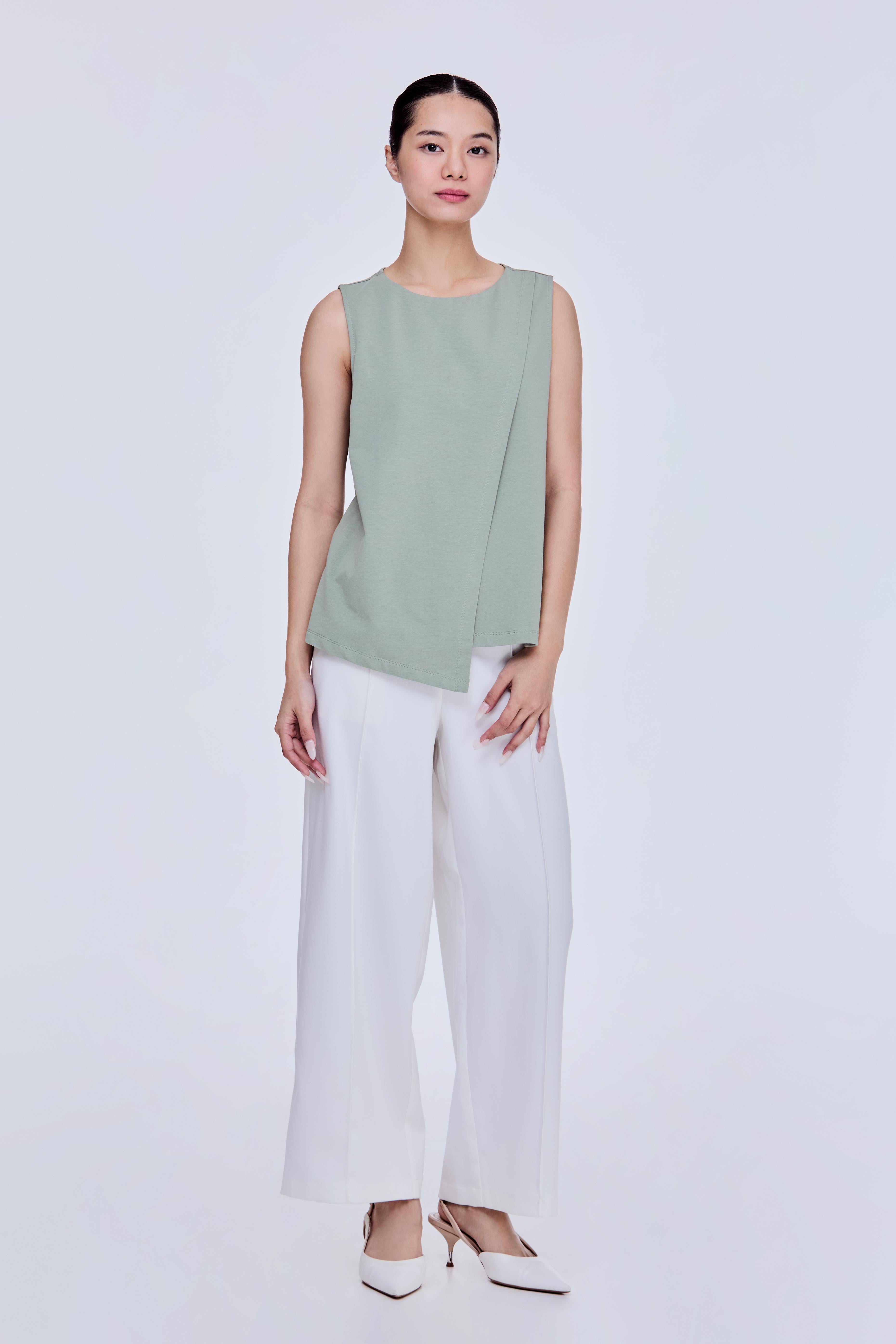 Asymmetrical Sleeveless Top – iORA