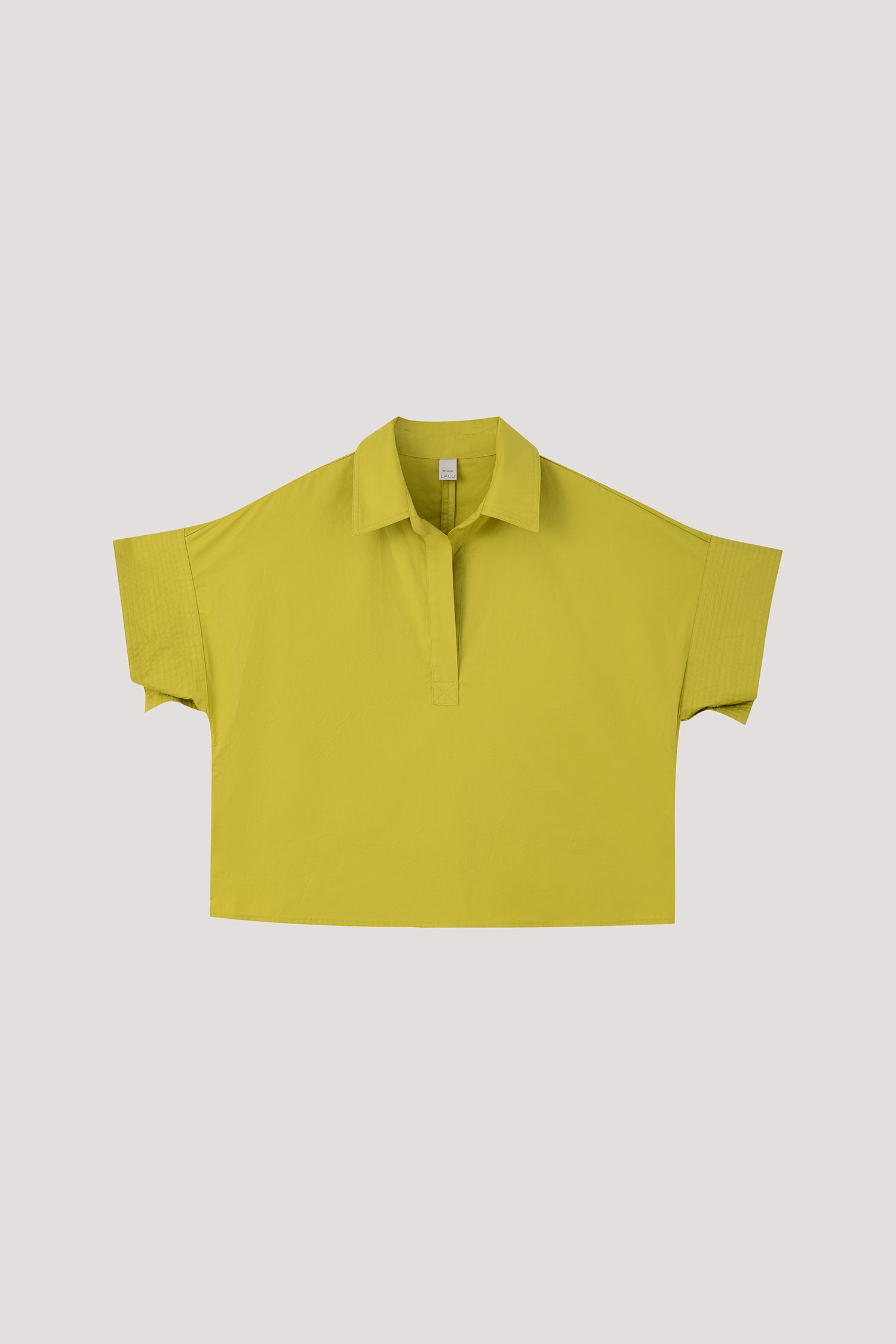 Boxy Decorated Cuffs Blouse – iORA