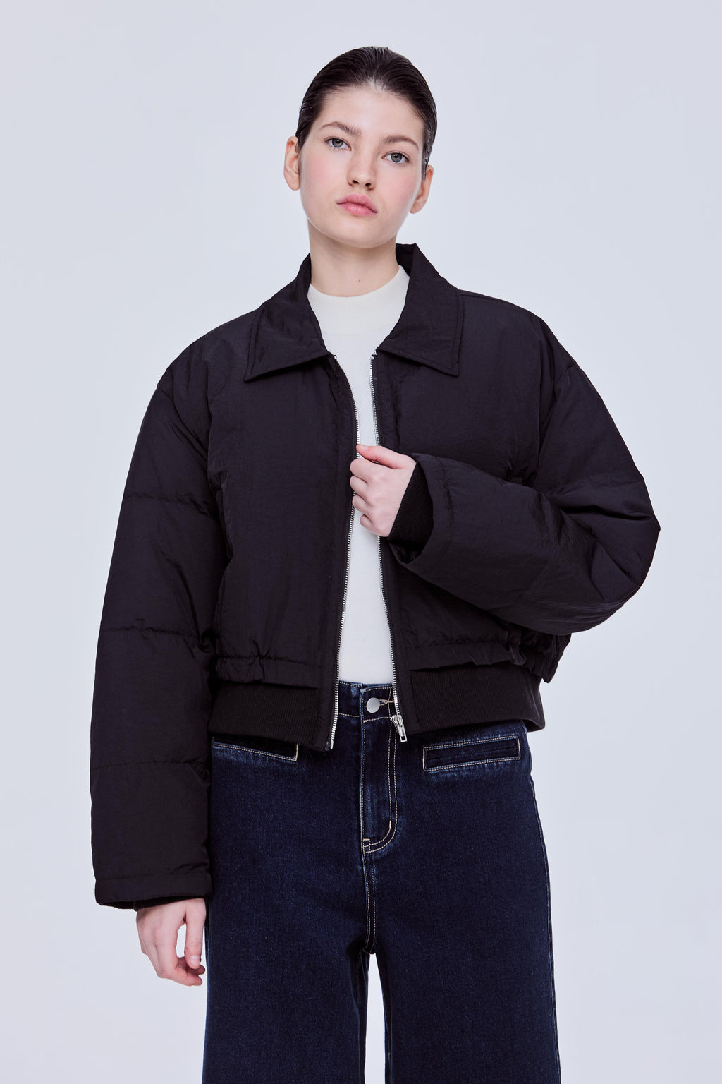 Collared Puffer Jacket – iORA