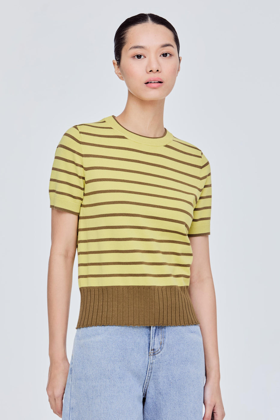 Cropped Knit Top – iORA
