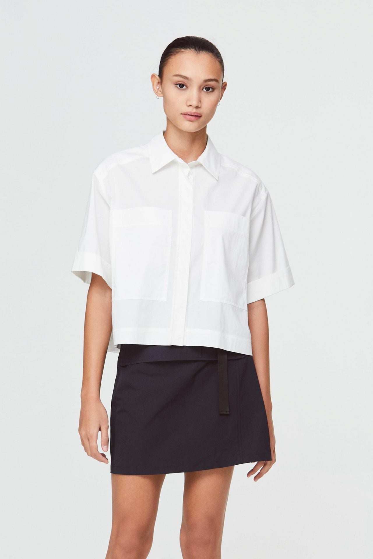 Boxy Double Patch Pocket Top – iORA