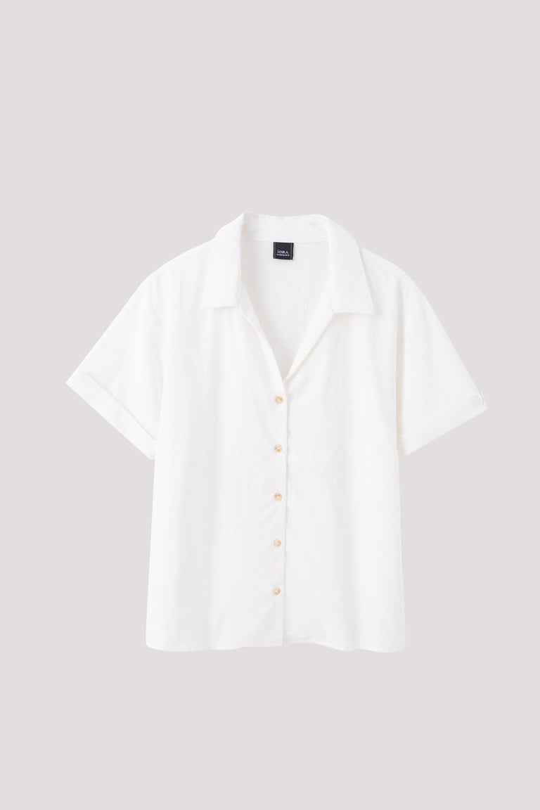 Boxy Cuffed Blouse – iORA