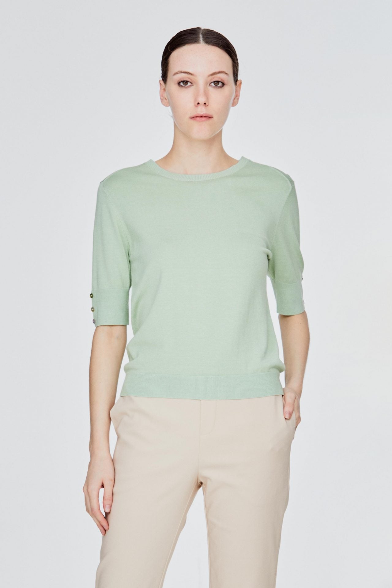 Knitted Crew Top – iORA