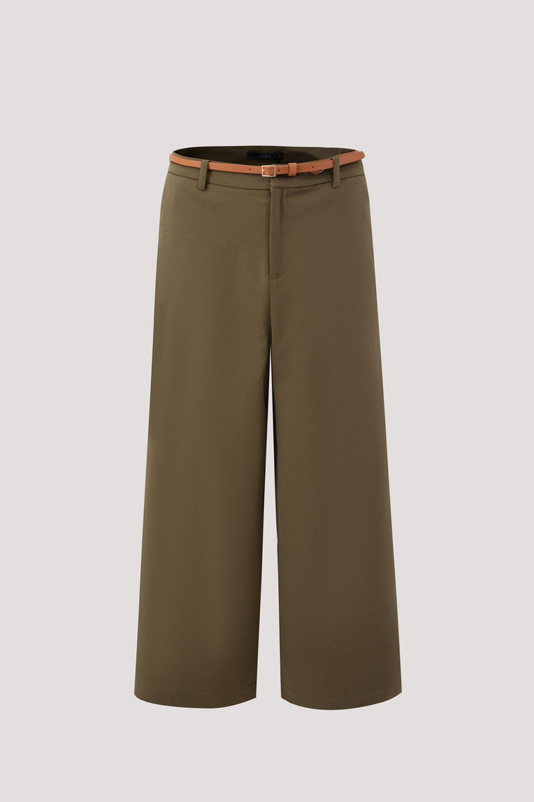 Belted Straight Leg Pants – iORA