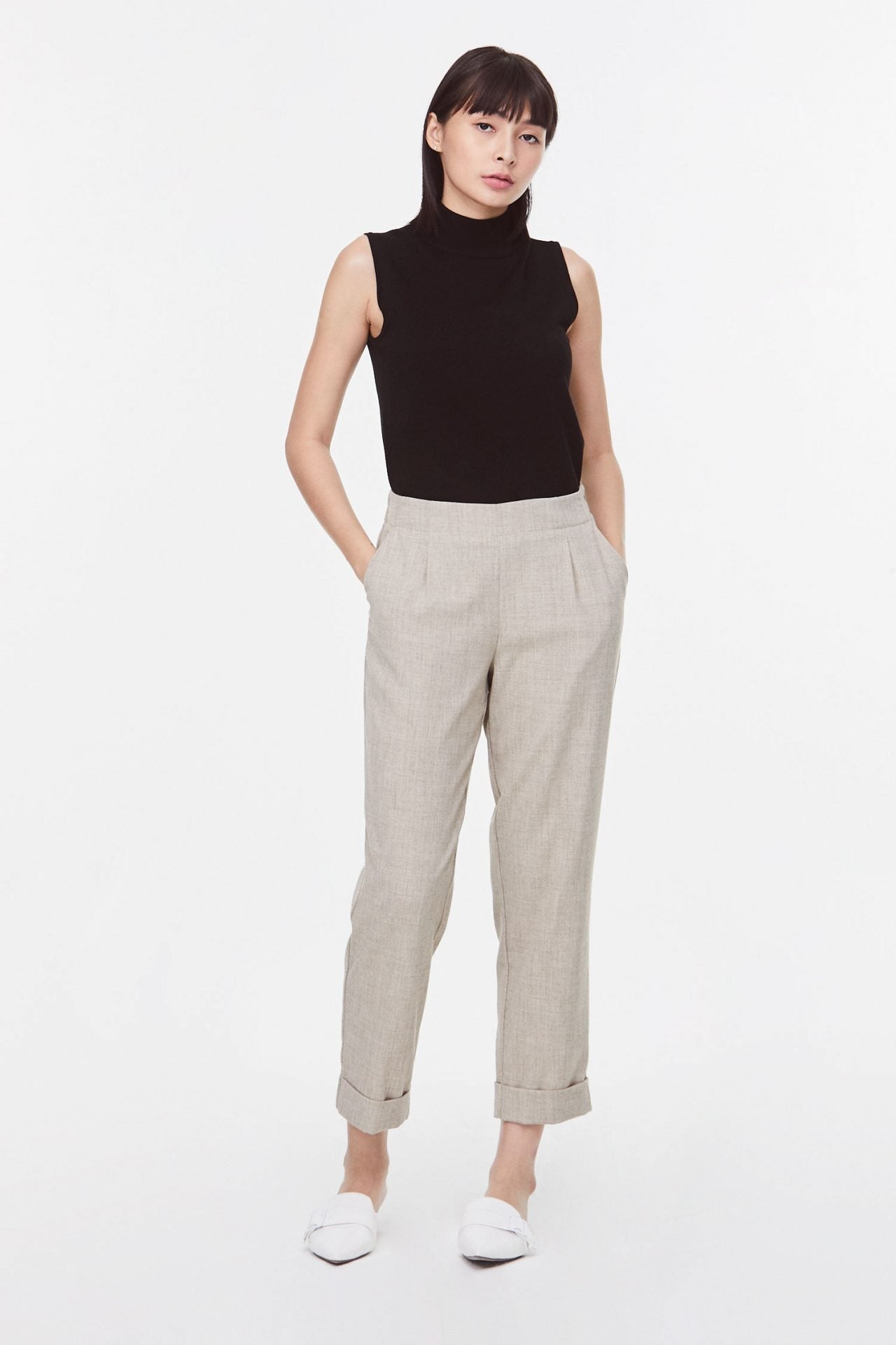 Tappered Pleat Pants – iORA