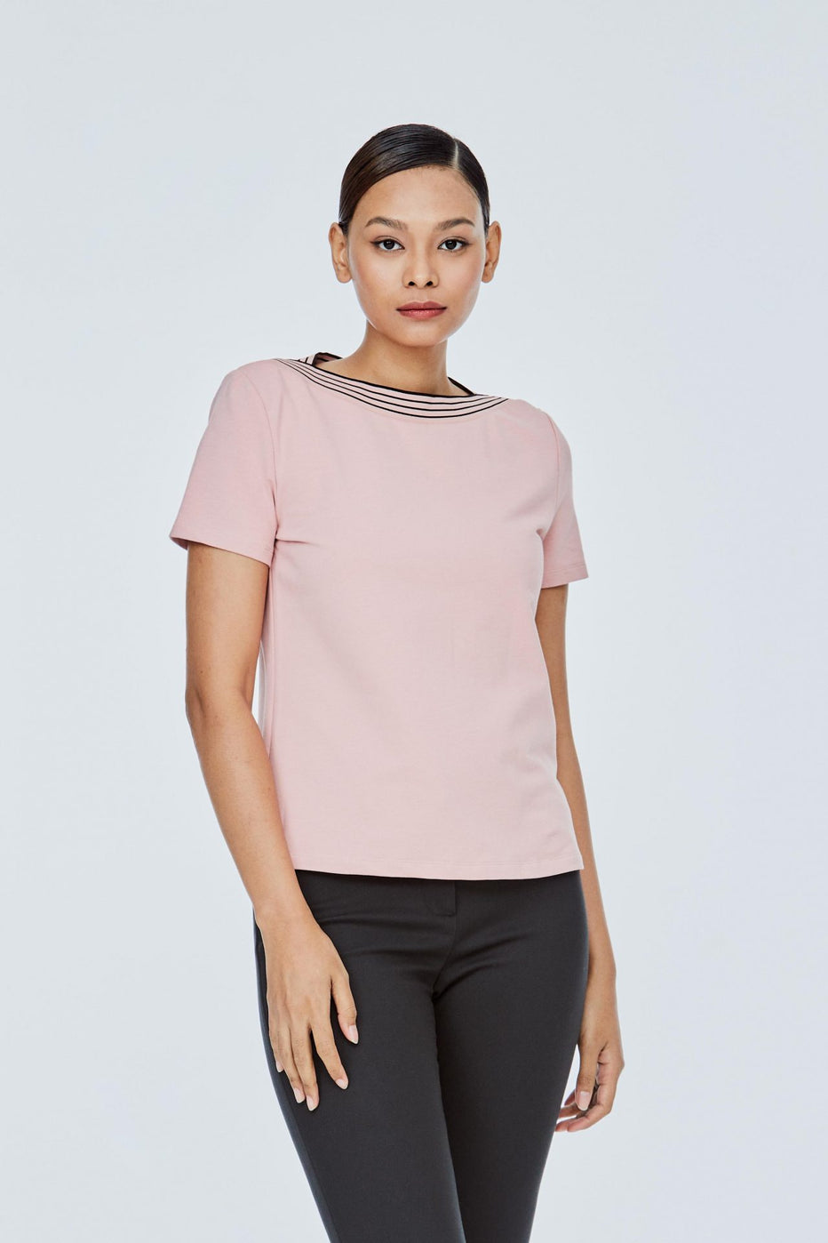 Boat Neck Tee – iORA
