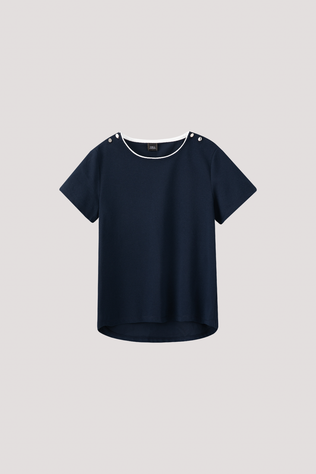 Button Shoulder Tee – iORA
