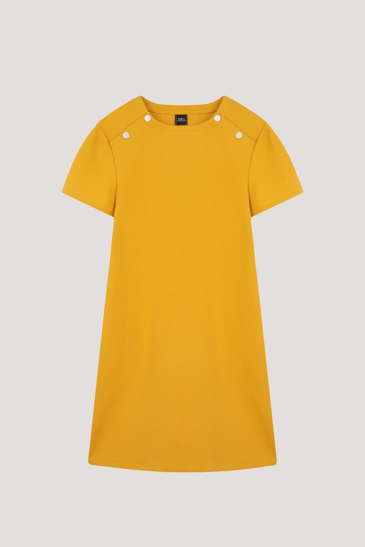 Buttoned Jersey Dress – iORA